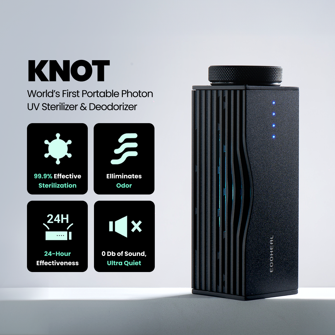 KNOT | World’s First Portable Photon UV Sterilizer & Deodorizer ...